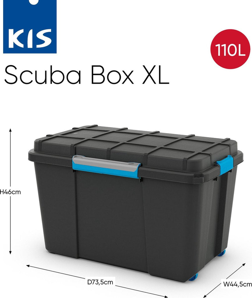KIS Scuba Box - Black (XLarge) – Keter Australia
