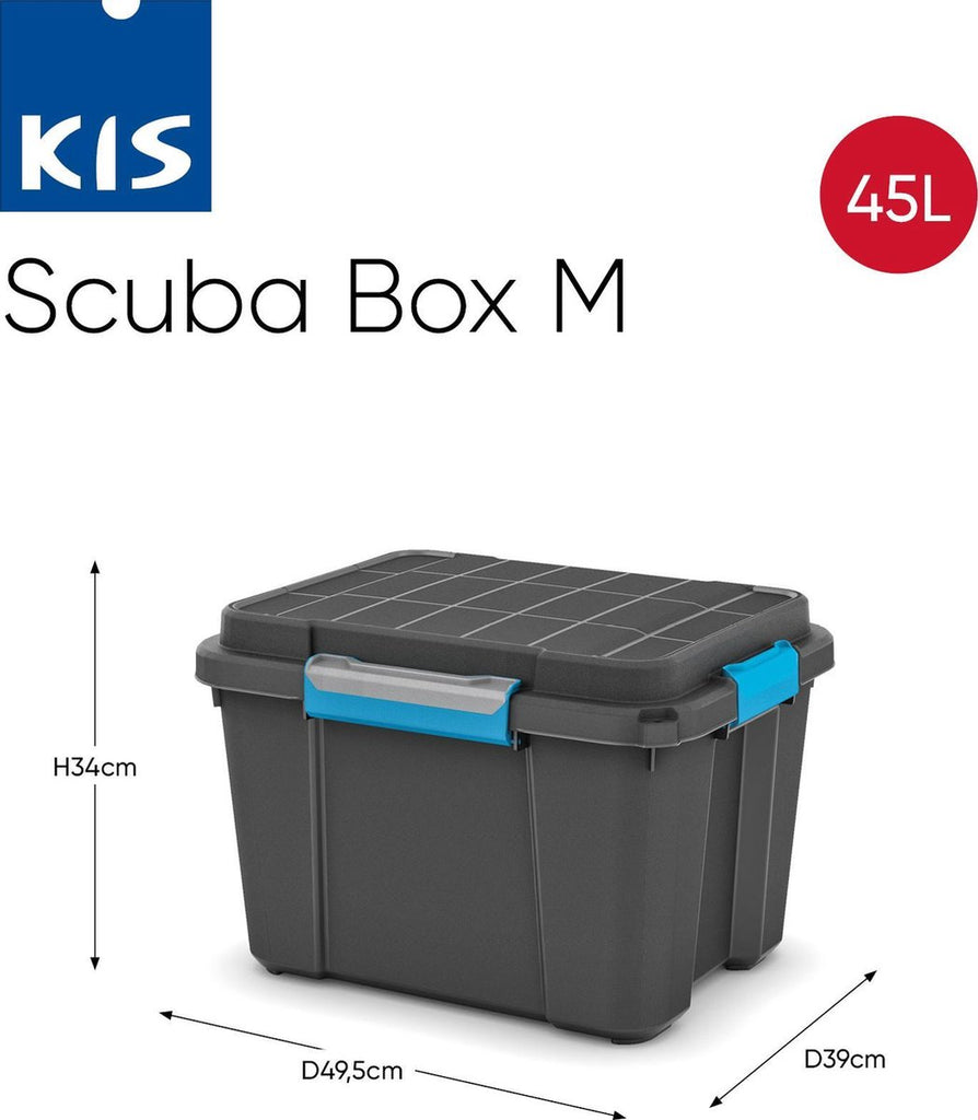 KIS Scuba Box - Black (Medium) – Keter Australia