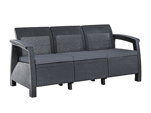 Keter Corfu 3 Seater Sofa – Keter Australia