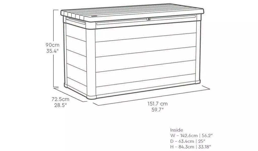 Keter Premier 757L Storage Box - Grey – Keter Australia