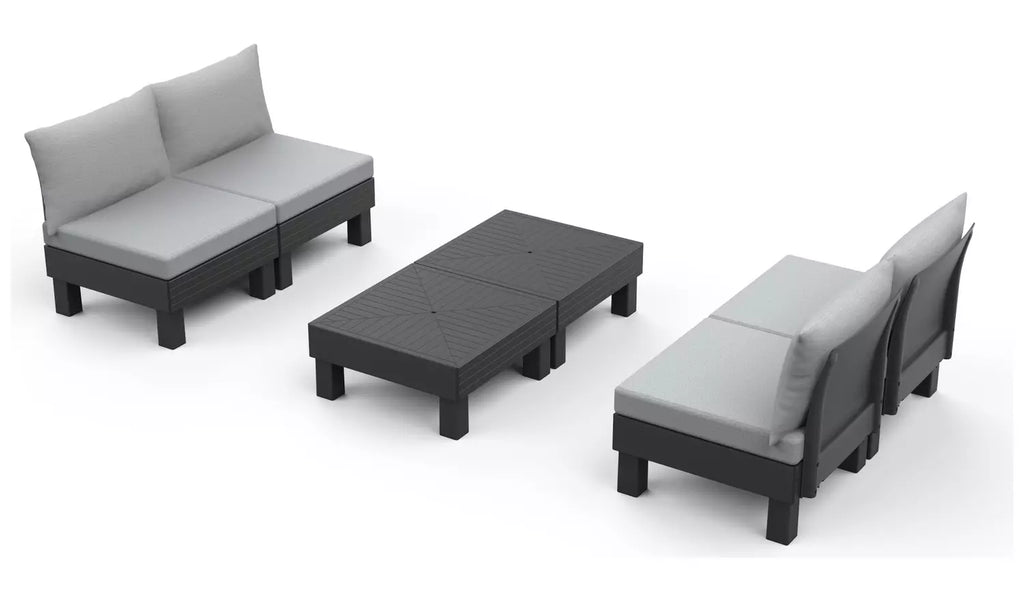Keter Elements 4 Seater Modular Lounge Set – Keter Australia