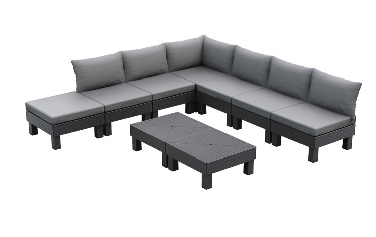 Keter Elements 7 Seater Modular Lounge Set – Keter Australia