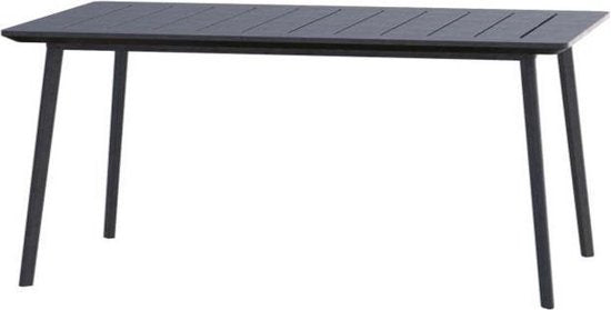 Keter Metalea Metal Look Dining Table : Black – Keter Australia