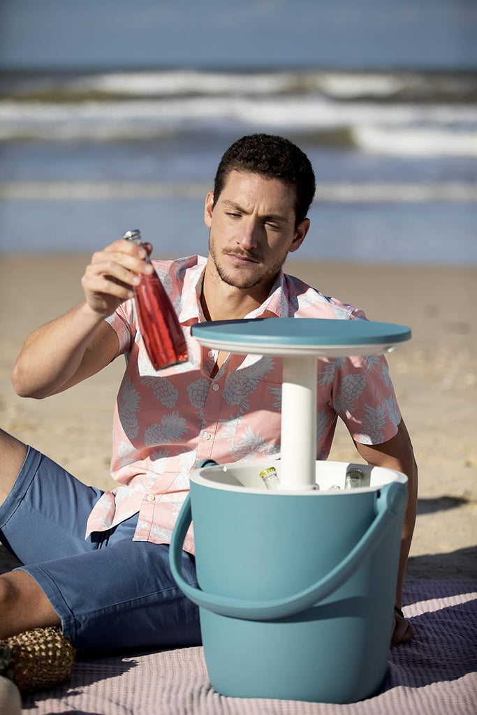 Keter Go Bar - Portable Drinks Cooler - Blue – Keter Australia