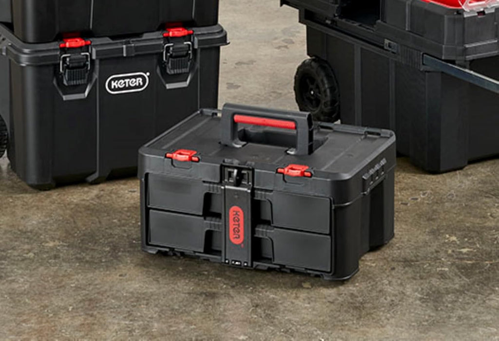 Keter STACK N’ ROLL 2 Drawers – Keter Australia