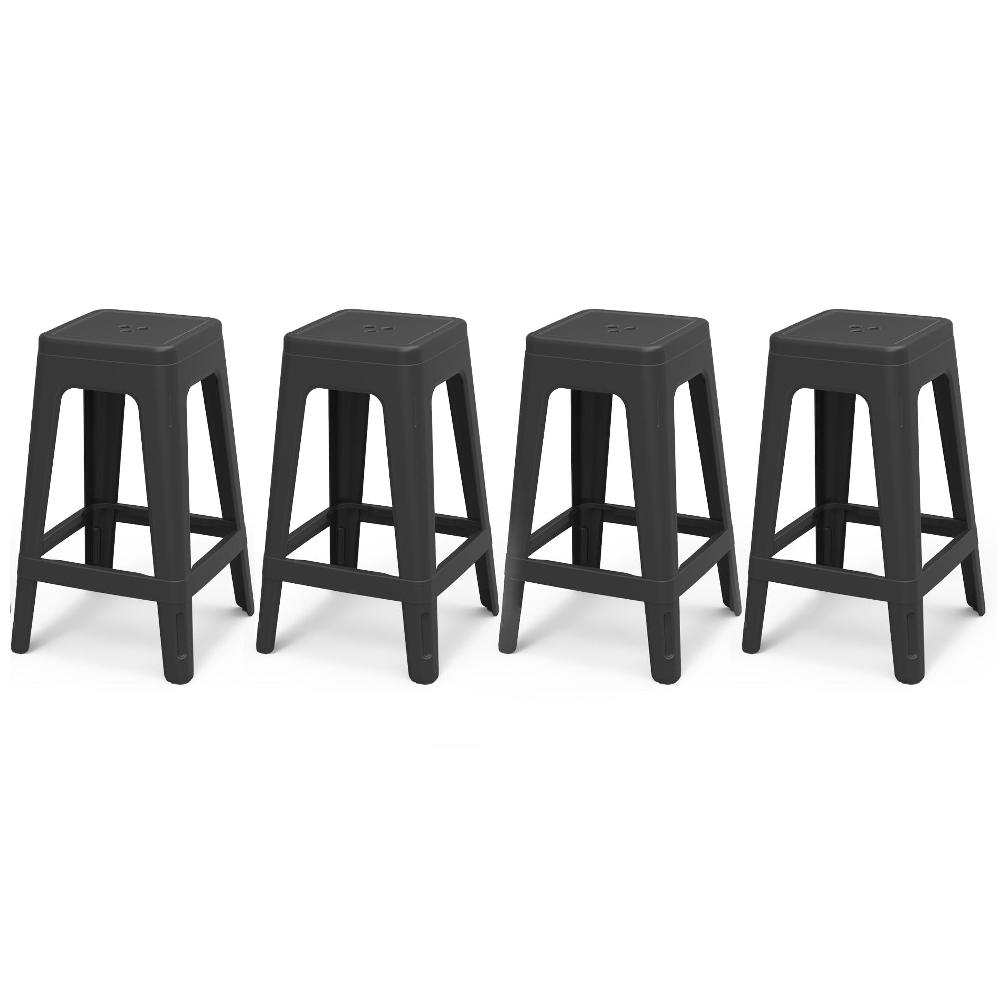 PRE ORDER: AVAILABLE JUNE - Lucca Indoor/Outdoor Bar Stool - 4 Pack ...