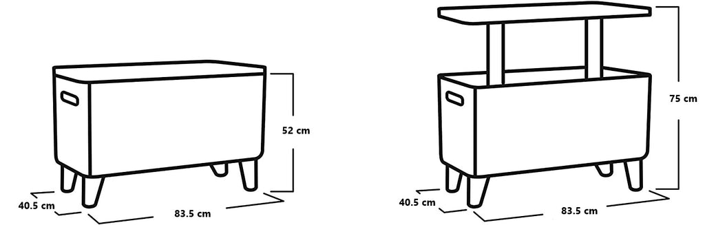 Keter Breeze Bar - Graphite – Keter Australia