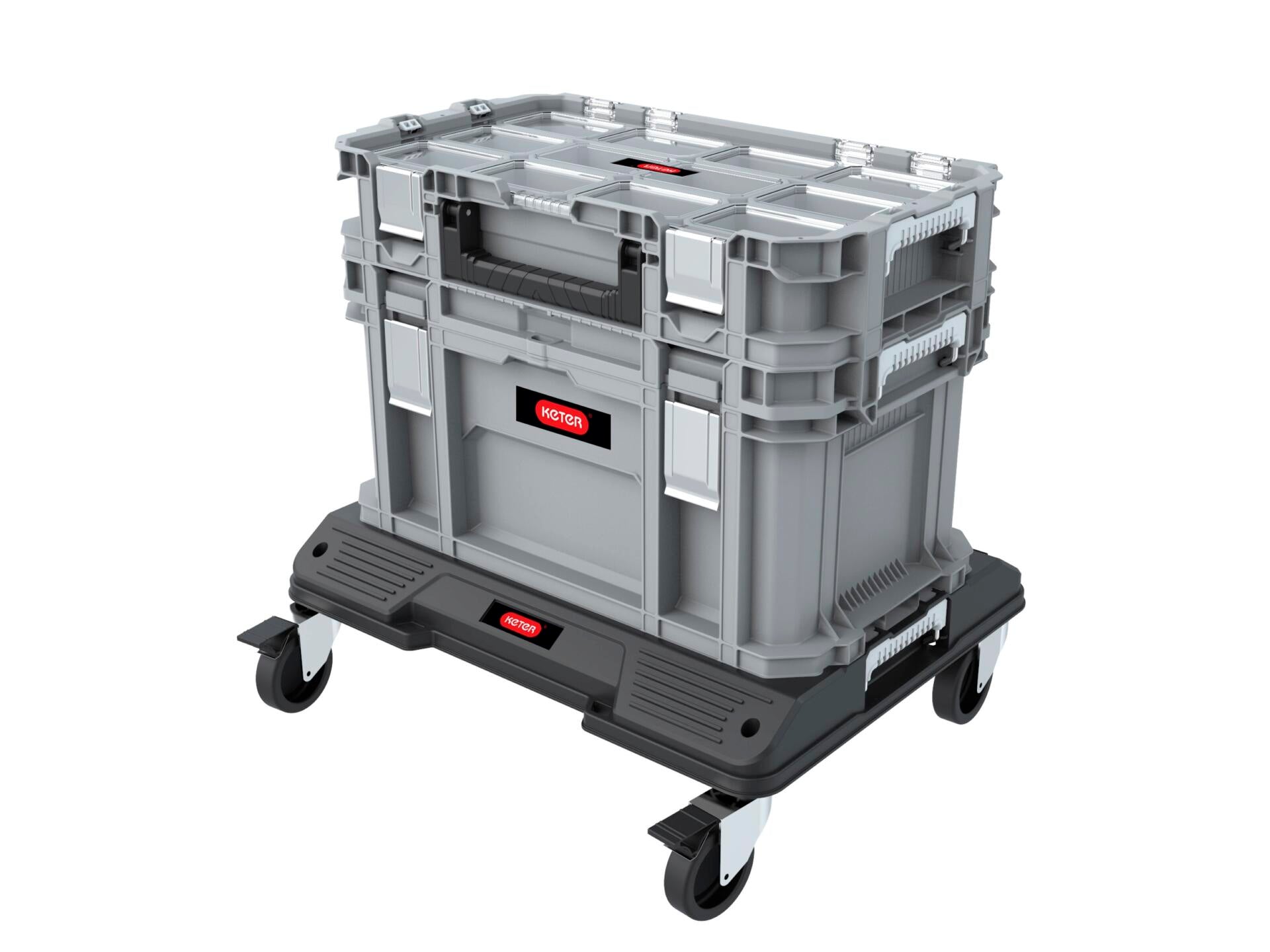 Keter Connect Cantilever Toolbox - Grey – Keter Australia