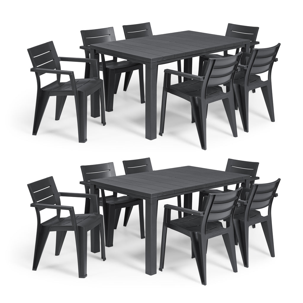 Keter Julie 12 Seater Dining Set – Keter Australia