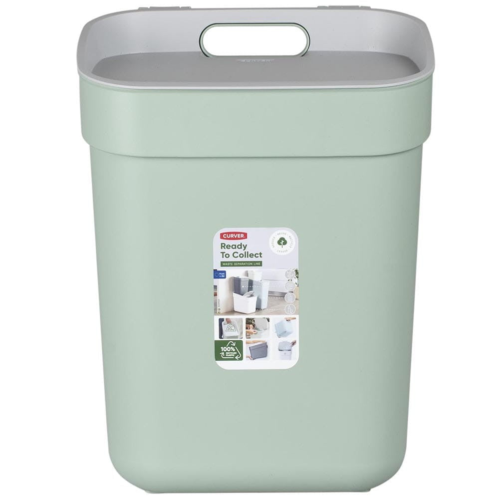 10L Ready to Collect Waste Separation Bin - Green – Keter Australia