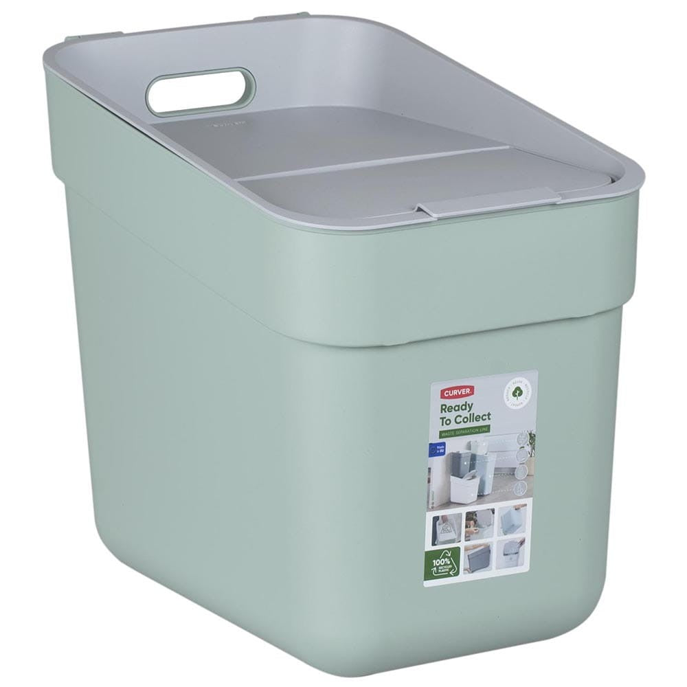 20L Ready to Collect Waste Separation Bin - Green – Keter Australia