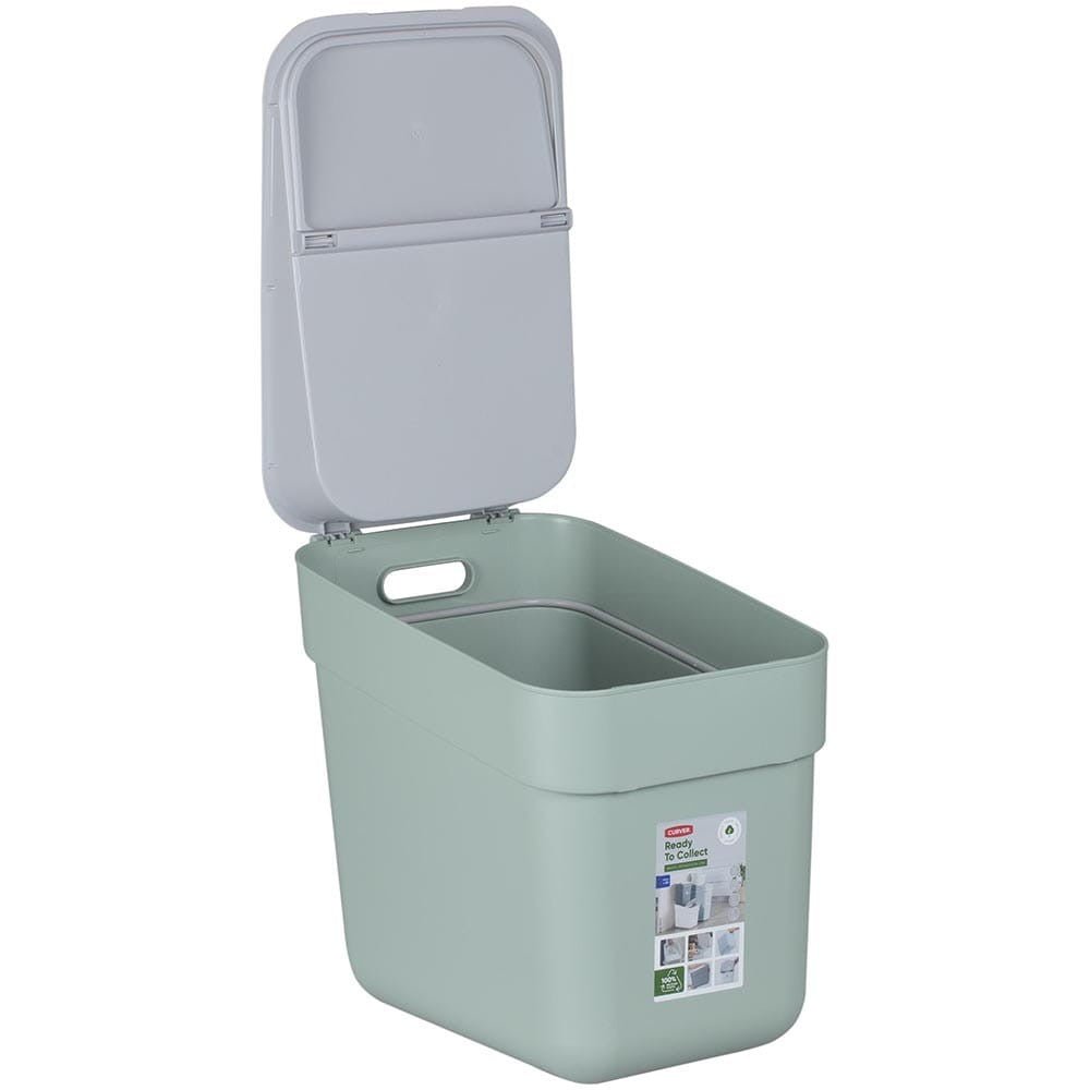 20L Ready to Collect Waste Separation Bin - Green – Keter Australia