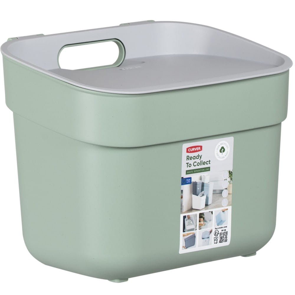 5L Ready to Collect Waste Separation Bin - Green – Keter Australia