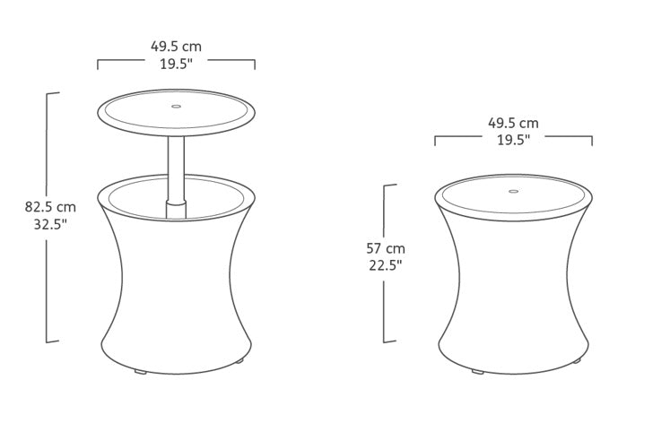 Keter Pacific Cool Bar - 2 PACK – Keter Australia