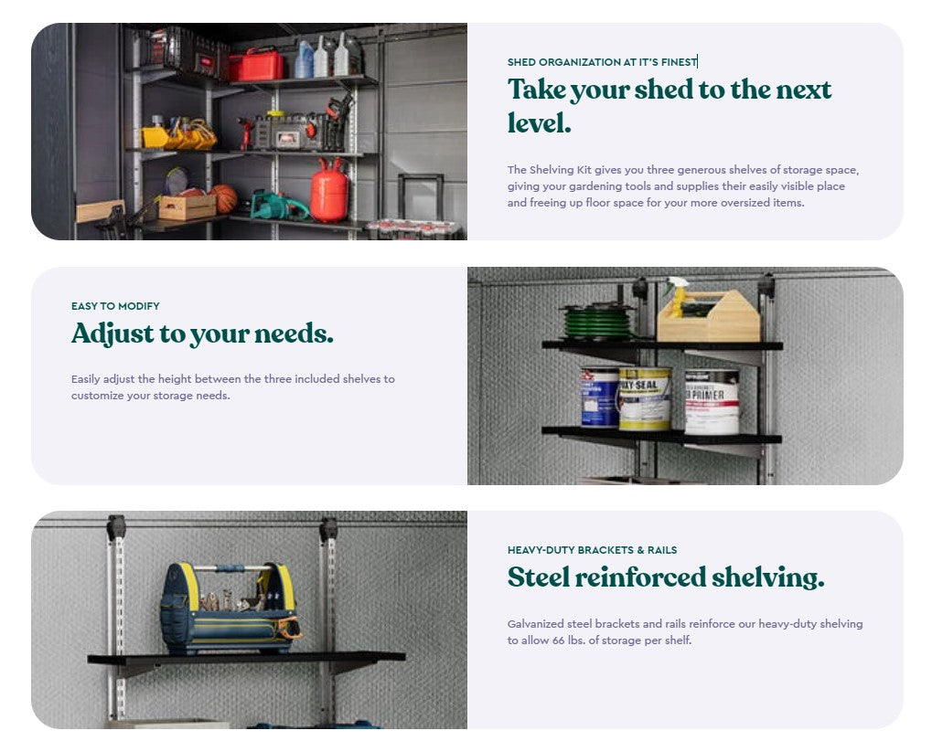 Keter Storage Shed Shelf Kit – Keter Australia