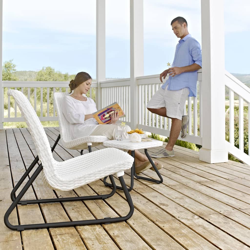 Keter Rio Patio Furniture Set - White – Keter Australia