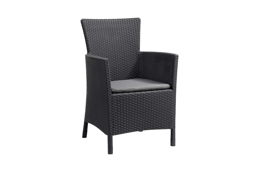 Keter Futura Iowa Dining Set - Graphite – Keter Australia