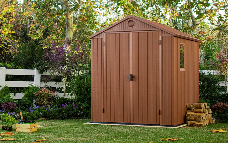 Keter Darwin 6x6 Shed - Brown – Keter Australia