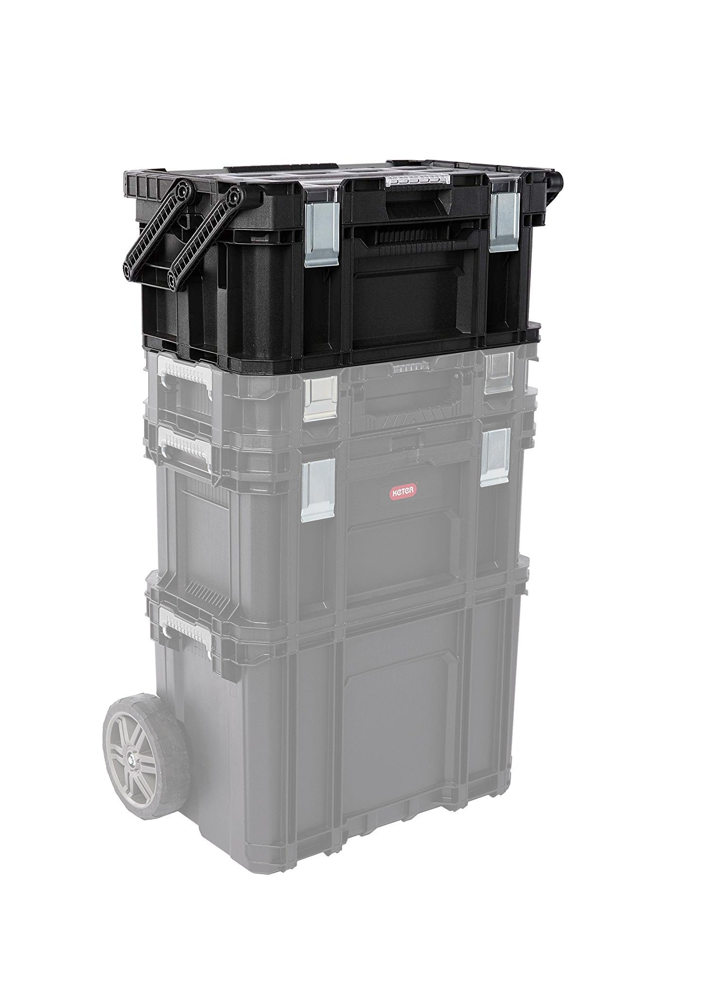 Keter Connect Cantilever Toolbox - Grey – Keter Australia
